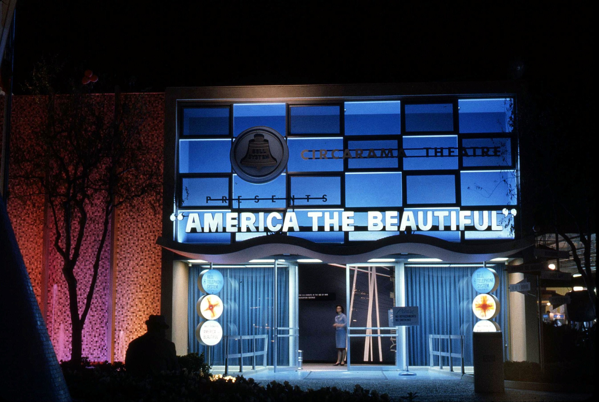 1965 America the Beautiful Disneyland CA – The Blue Parrot